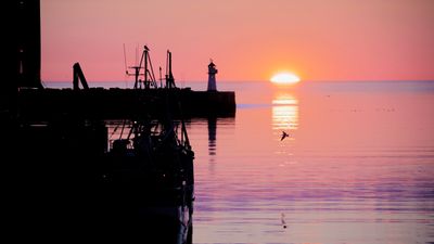 Midnattsola på Valen